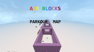 Download «Air Blocks» (397 kb) map for Minecraft