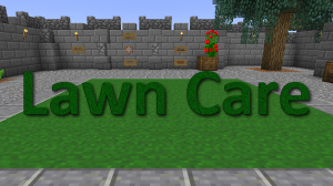 Download «Lawn Care» (786 kb) map for Minecraft