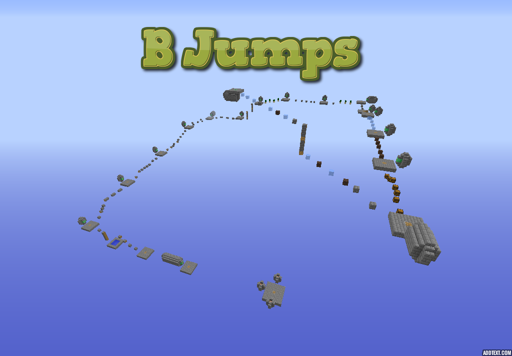 Download «B Jumps» (416 kb) map for Minecraft