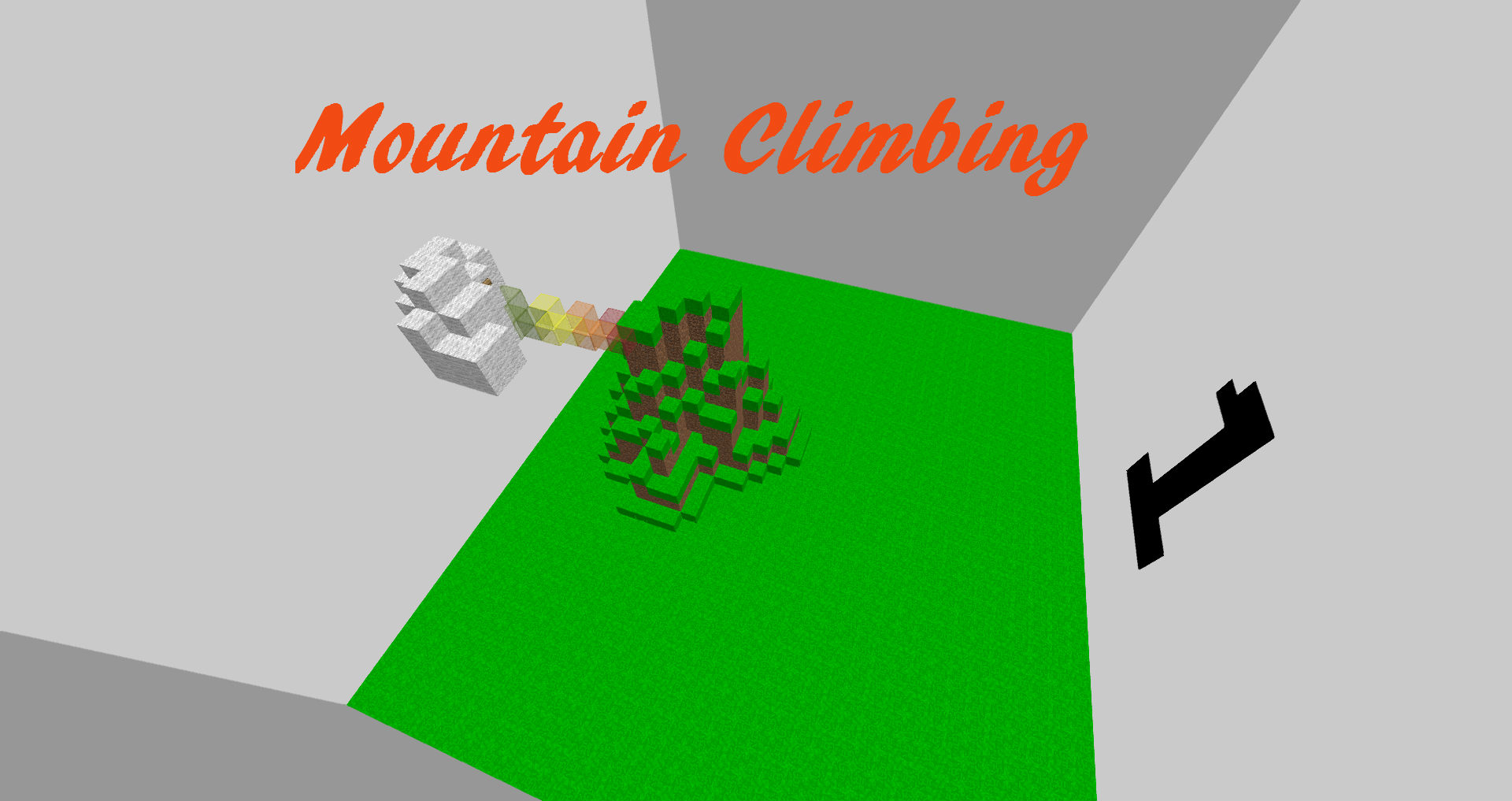 Download «Mountain Climbing II» (22 mb) map for Minecraft