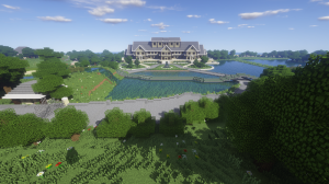Download «Golf and Country Club» (5 mb) map for Minecraft