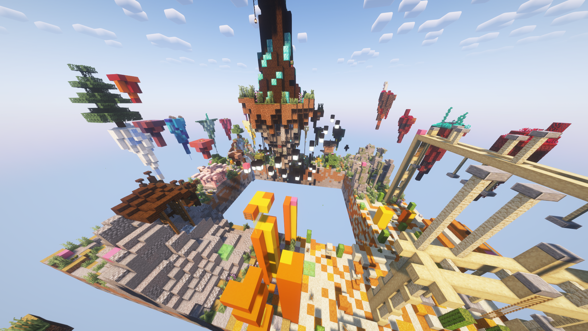 İndir «Cuboid Donut» (6 mb) Minecraft için harita